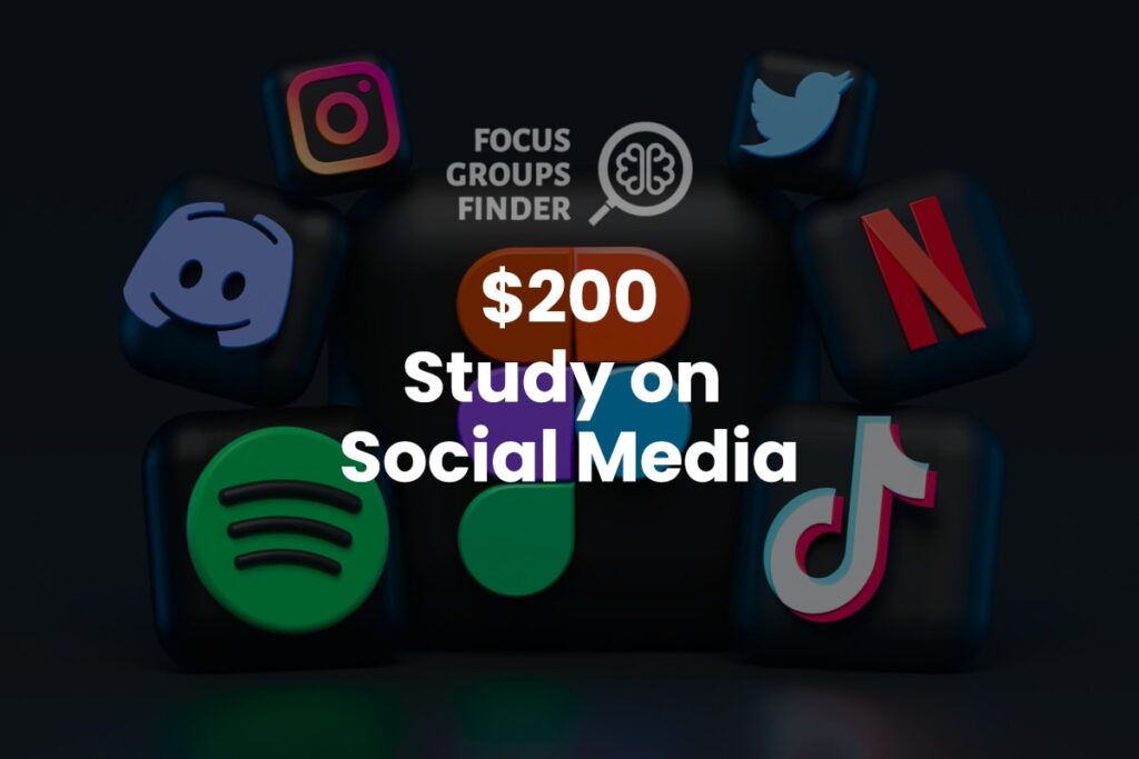 Paid Online Focus Group on Social Media ($200) - FG Finder