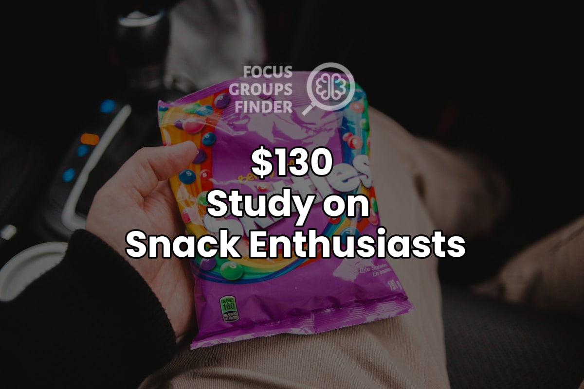 Paid Online Focus Group on Snack Enthusiasts ($130) - FG Finder