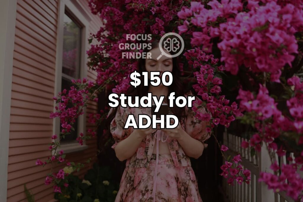 Paid Online Focus Group For Adhd 150 Fg Finder
